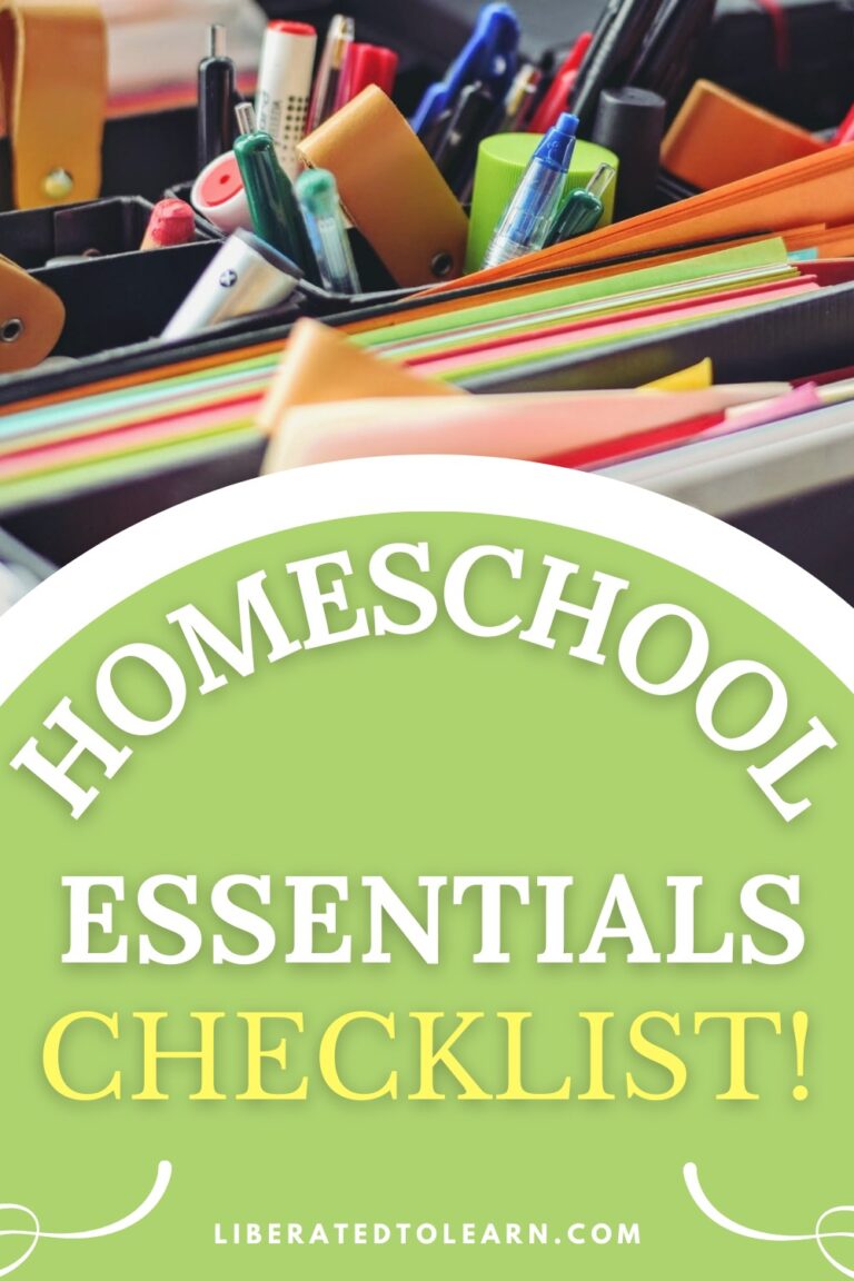 Homeschool Essentials & Why You Need Them