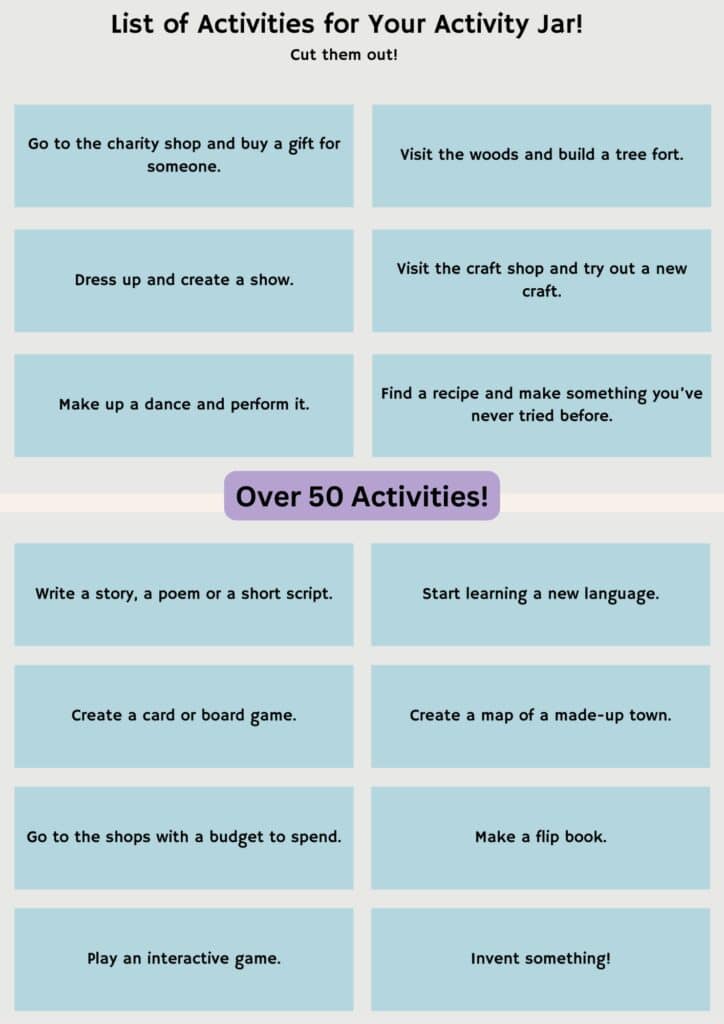 Activities and Learning Ideas - Liberated to Learn