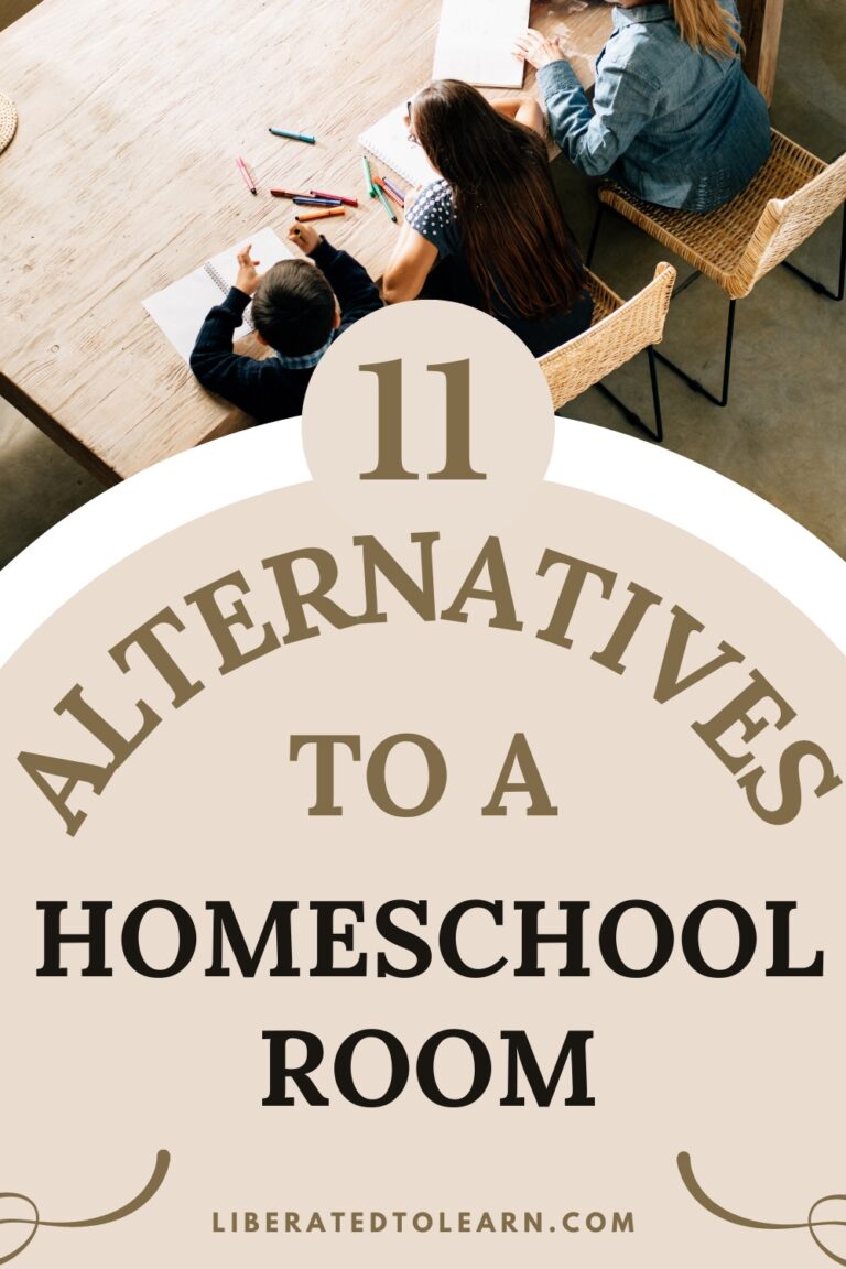 11 Alternatives to a Homeschool Room - Liberated to Learn