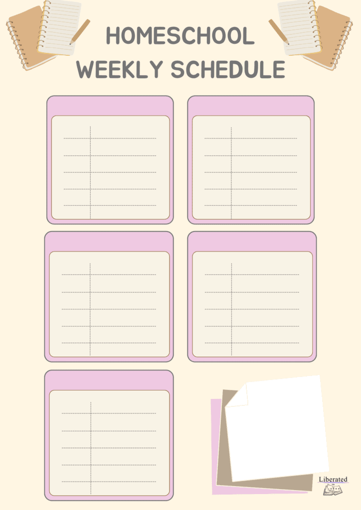 How to Create the Best Homeschool Schedule