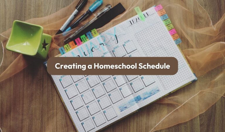 How to Create the Best Homeschool Schedule