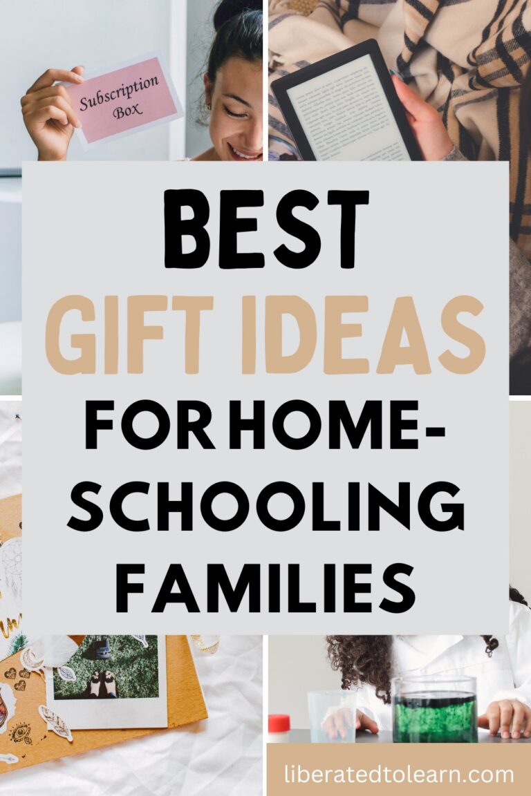 Best Gift Ideas for Homeschooling Families - Liberated to Learn