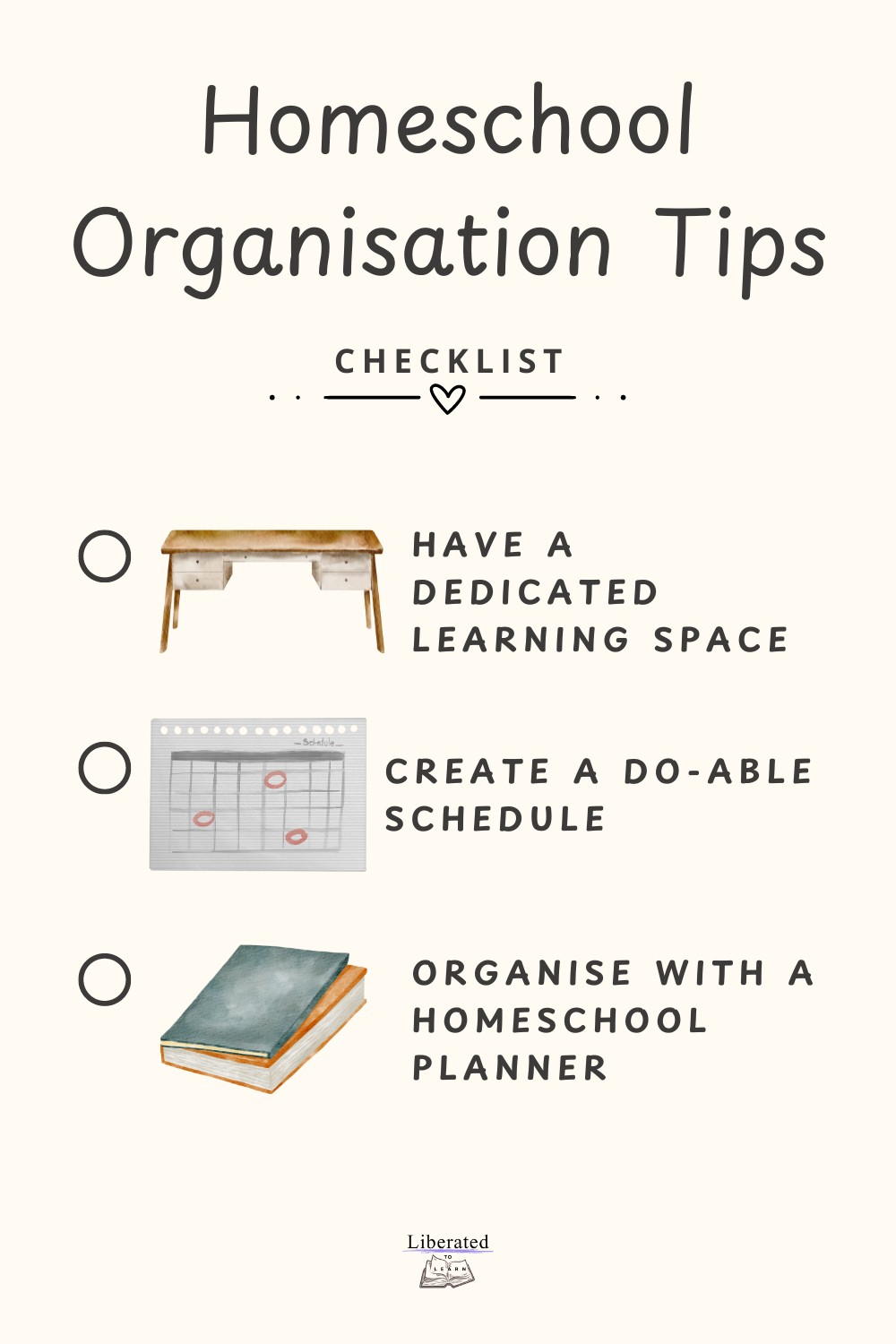 How to Stay Organised When Homeschooling: 17 Ways - Liberated to Learn