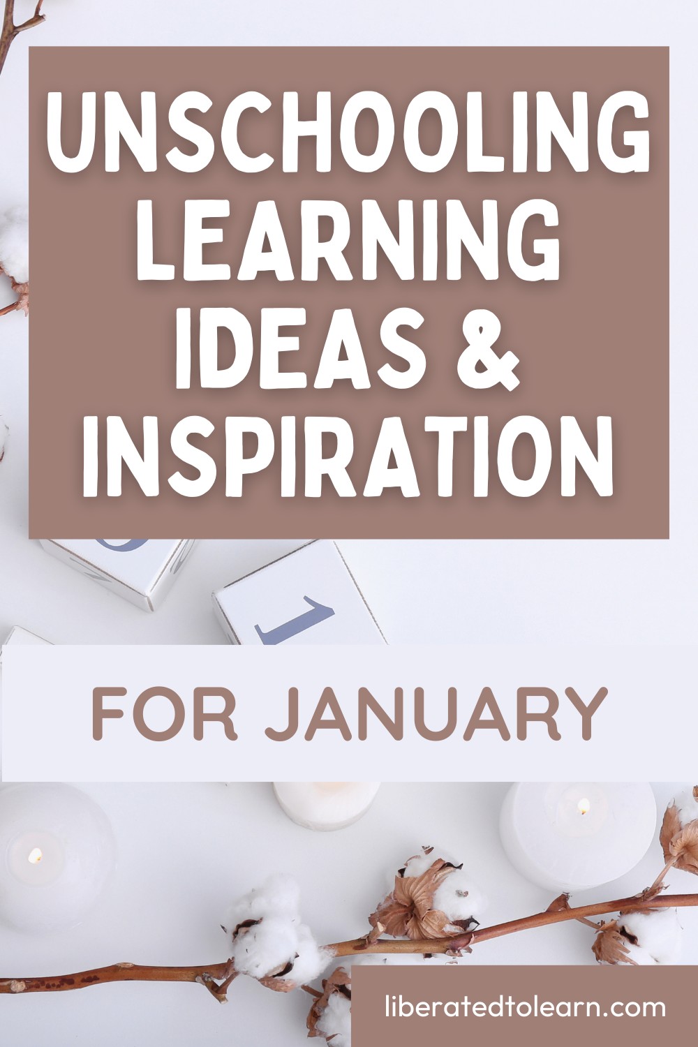 Unschooling Learning Ideas for January - Liberated to Learn