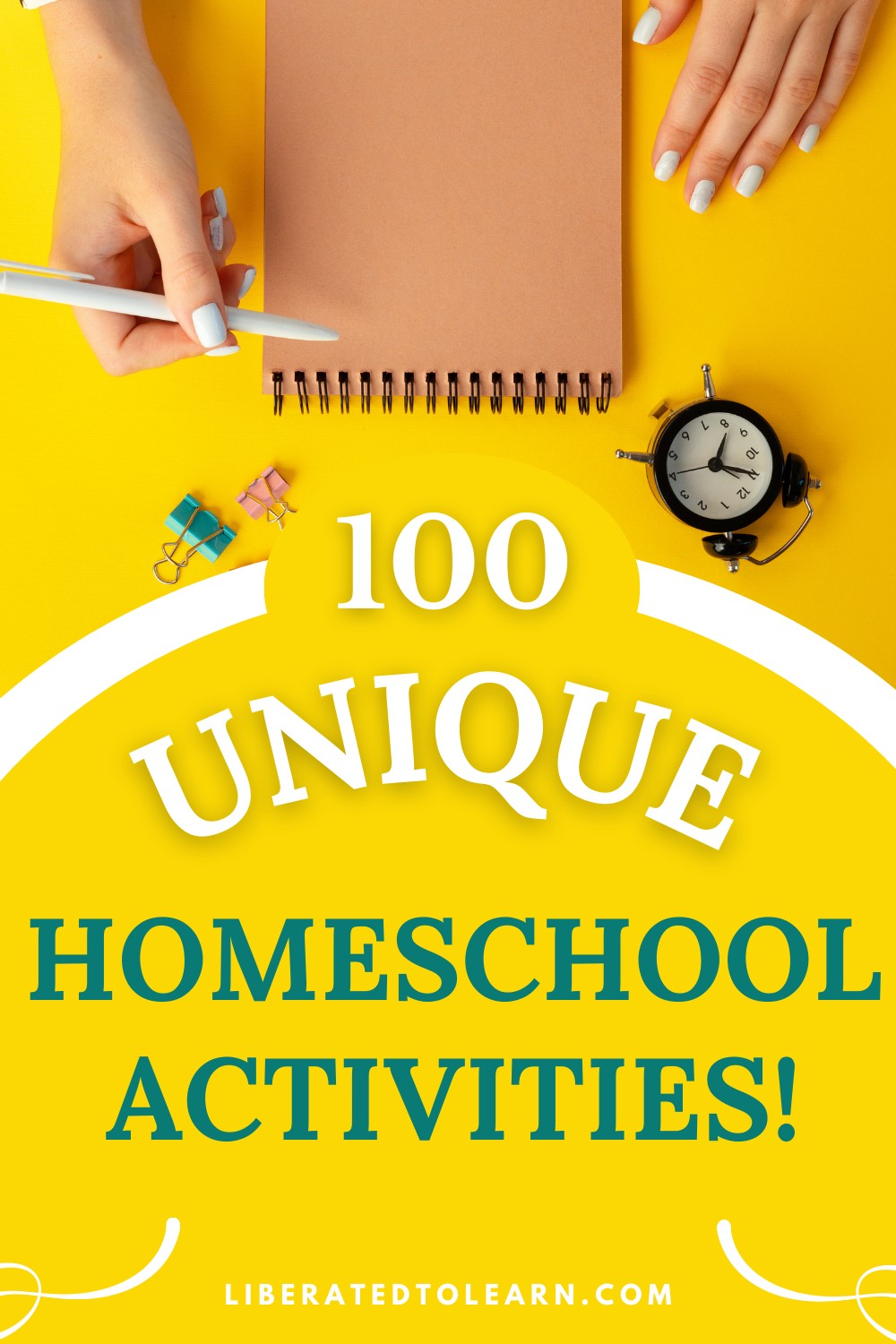 100 Unique Homeschool Activities (Printable Checklist)